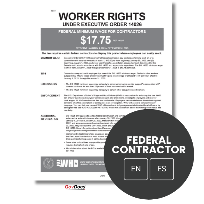 Category: Federal Contractor Posters