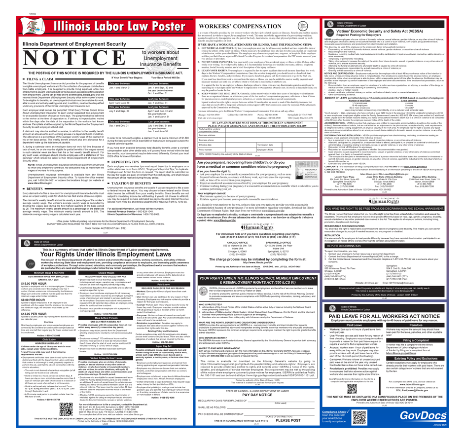 Product: Illinois State-on-One Poster Kit