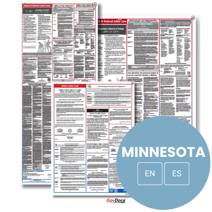Product: Minnesota State and Federal Posters